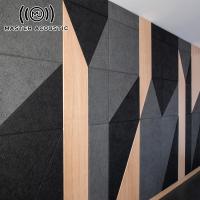 China Recyclable Acoustic Wood Wool Panels NRC 0.6 - NRC 0.95 Wood Wool Sheet For Interior Projects for sale
