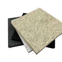China Recyclable Acoustic Wood Wool Panels NRC 0.6 - NRC 0.95 Wood Wool Sheet For Interior Projects for sale