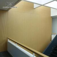 China Modern Grooved Acoustic Panel Waterproof Slotted Wall Panels Eco Friendly for sale