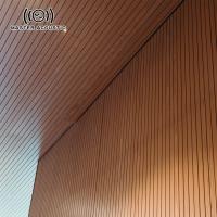China Modern Grooved Acoustic Panel Waterproof Slotted Wall Panels Eco Friendly for sale