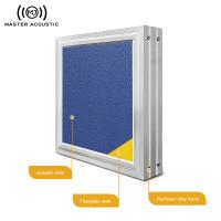 China Mold Resistant Suspended Acoustic Baffles Customized Acoustic Polyester Baffles Fireproof for sale