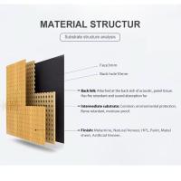China Decorative Perforated Acoustic Panel 12mm / 15mm / 18mm Thickness Perforated Wood Panels for sale