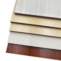 China Perforated Acoustic Panel Acoustic Panel Manufacturers for Interior Wall Systems for sale