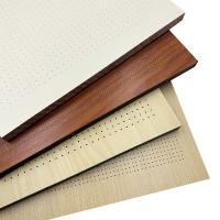 China Decorative Perforated Acoustic Panel 12mm / 15mm / 18mm Thickness Perforated Wood Panels for sale