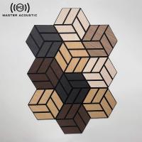 China Anti Static Sound Acoustic Panels Customized Honeycomb Wood Wall Decor Panels Soundproof for sale