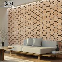 China Custom Wood Veneer Polyester Acoustic Panels For Bulk Orders for sale