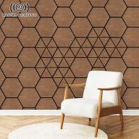 China Anti Static Sound Acoustic Panels Customized Honeycomb Wood Wall Decor Panels Soundproof for sale