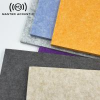 China Eco Friendly Sound Acoustic Panels 9mm 12mm Thick Polyester Fiber Acoustic Panels for sale