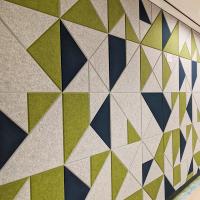China PET Polyester Acoustic Panels Acoustic Panel Manufacturers for Interior Walls for sale