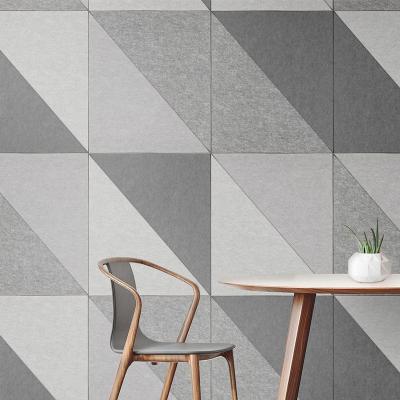 China PET Polyester Acoustic Panels Acoustic Panel Manufacturers for Interior Walls for sale