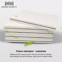 China Fireproof Sound Insulating Board Moisture Resistant Acoustic Insulation Sound Board High Density for sale