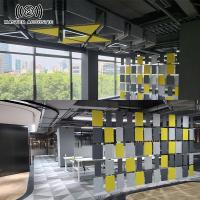 China Eco Friendly Polyester Ceiling Sound Absorbing Panels Acoustic Panel Manufacturers for sale