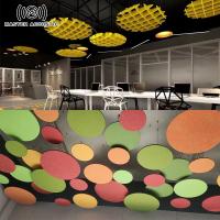 China Acoustic Panel Manufacturers Polyester Ceiling Sound Absorbing Panel Systems for sale