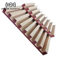 China 600×600mm  600×1200mm Acoustic Diffuser Wood High Strength Wood Acoustic Diffuser Panels for sale