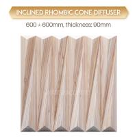 China MLS Sound Diffuser Fireproof Acoustics Diffuser For Large Scale Acoustic Treatment Projects for sale