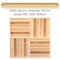 China MLS Sound Diffuser Fireproof Acoustics Diffuser For Large Scale Acoustic Treatment Projects for sale