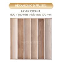 China MLS Sound Diffuser Fireproof Acoustics Diffuser For Large Scale Acoustic Treatment Projects for sale