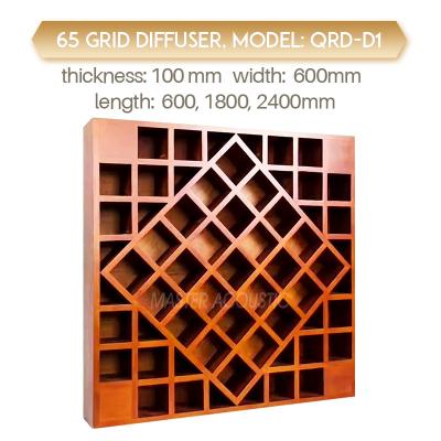 China Custom Audio Diffuser Panels 50mm - 200mm Wood Diffuser Panel for sale