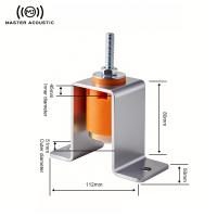 China Industrial Rubber Wall Shock Absorber Compact Vibration Isolators For HVAC Units for sale