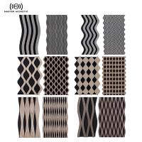 China B1 Slat Acoustic Panels NRC 0.65 - NRC 0.9 Grille Acoustic Wall Panels for sale