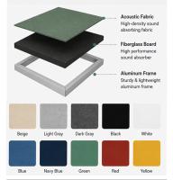China Fireproof Suspended Acoustic Ceiling Baffles Custom Hanging Ceiling Baffles For Buildings for sale