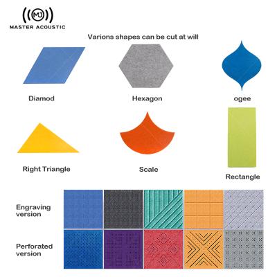 China Custom PET Polyester Acoustic Panels Acoustic Panel Manufacturers for Projects for sale