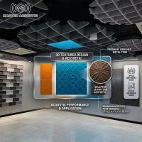 China Lightweight Polyester Ceiling Sound-Absorbing Panels for Modern Interiors for sale