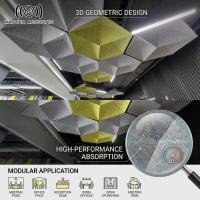China Acoustic Polyester Ceiling Panels for Noise Reduction for sale