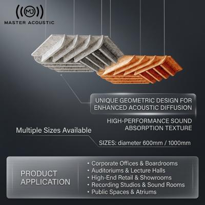 China Polyester Ceiling Sound-Absorbing Panels for Schools and Auditoriums for sale