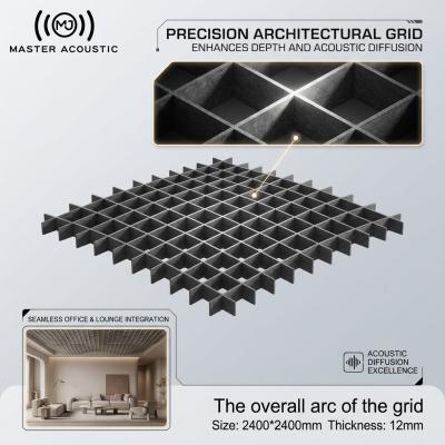 China PET Polyester Ceiling Sound-Absorbing Panels Factory Direct Supply for sale