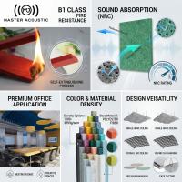 China Polyester Ceiling Sound-Absorbing Panels for Commercial Spaces for sale