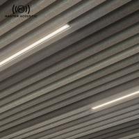 China PET Polyester Square Tube Acoustic Frame For Office Partition Ceiling And Interior Decoration Projects for sale
