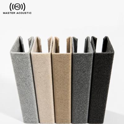 China Polyester Baffle Ceiling Sound Acoustic Panels for Commercial Ceiling Systems for sale