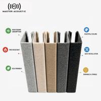 China Polyester Square Tube Acoustic Partition Material For Commercial Office Interior Space Divider Projects for sale