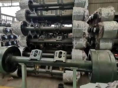 China Semi-Trailer Axle Replacement Fuwa Trailer Axle Parts for sale