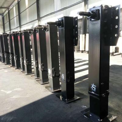 China Gear Dump Trailer Rear Support Legs External Type Landing for sale