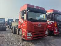 China FAW JH6 Used Tractor Head Truck 6x4 430 Hp Natural Gas for sale