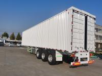 China 42' 3 Axle Cargo Enclosed Trailer 80T Van-Type Cargo Transporter for sale