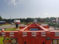 China 12m Skeleton Semi Trailer 40ft Container Frame Locks for sale