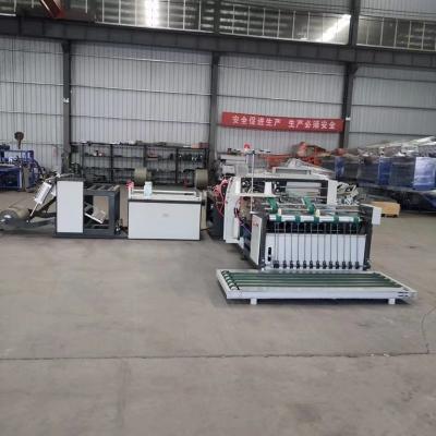 China PP Woven Bag Making Machine Electric Control Cutting Sewing Machine for sale