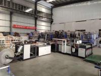 China Automatic Non Woven Bag Making Machine for Rice Bag Sewing Cutting Printing for sale