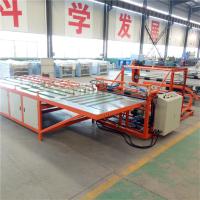 China Plastic PP Woven Bag Making Machine For Hot Cutting And Sewing for sale