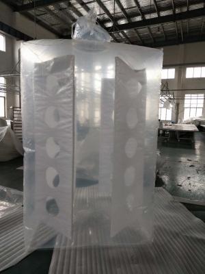 China U Panel Bottom Spout Baffle Bag FIBC 500kg UV Treated Waterproof for sale