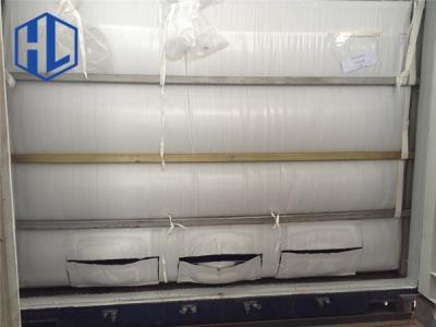 China 40FT Corn Starch Dry Bulk Container Liner PE Film PP Woven Fabric for sale
