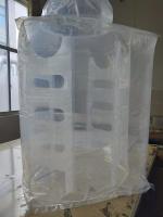 China Open Top Bottom Jumbo Bulk Bag Dustproof IBC Liner Bags for sale
