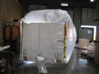 China 20 Foot Fish Meal Dry Bulk Container Liner 3 Side Zipper for sale