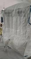 China 140gsm Container Liner Bag Side Seam Loop Polyethylene Film for sale