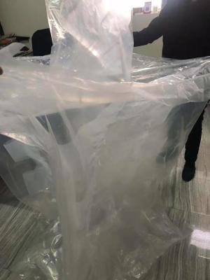 China Waterproof FIBC Baffle Bag 1000kg 200 Micron With Small Mouth for sale