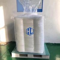 China 1200kg Flat Bottom Bulk Bag Liner 200 Microns FIBC Jumbo Bags for sale