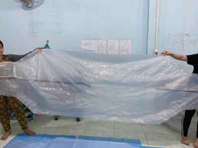 China Form Fit PE Big Bag FIBC Liners Attached To Outer PP Big Bags for sale